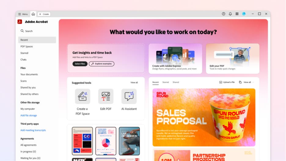 Acrobat Studio : un nouvel espace optimisé par l’IA dédié à la ...