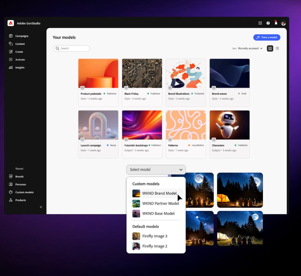 Adobe Firefly Services and Custom Models Unlock On-Brand Content Production at Scale with New ...